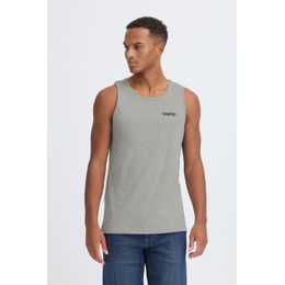 Tanktop Blend "BHFlok", Herren, Gr. 3XL, stone mix, Single Jersey, 100% Baumwolle, bedruckt, normal normal, Rundhals, Tops Tanktop, L&auml;ssiges Tanktop mit Logo