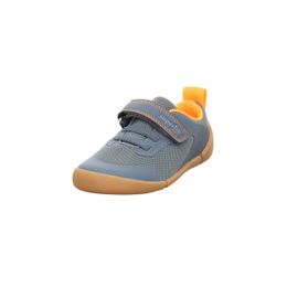 Superfit Jungen Barfu&szlig;schuh "VENTO WMS: weit", Gr. 30, blau, Lederimitat, Textil, Schuhe, Klettschuh, WMS: weit V, Gr&ouml;&szlig;enschablone zum Download