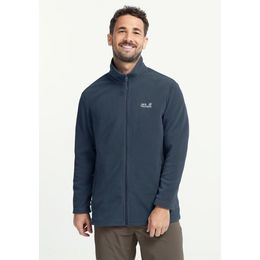 Jack Wolfskin Herren Fleecejacke "TAUNUS 100 FZ M", blau, Gr. XXL, Fleece, Obermaterial: 100% Polyester. Futter: 100% Polyester, Jacken, mit