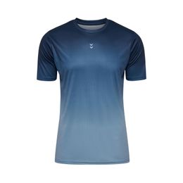 Hummel Herren-Funktionsshirt - Herren - Gr. L - hellblau