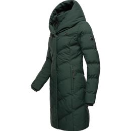 Ragwear Damen Steppmantel "Natalka Melange", gr&uuml;n, Gr. 5XL, Au&szlig;enmaterial: 100% Polyester. Innenfutter: 100% Polyester. Wattierung: 100% Polyester,