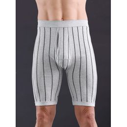 w&auml;schepur W&Auml;SCHEPUR Herren Schl&uuml;pfer, Gr. 5, grau, 75% Baumwolle, 25% Polyester, Unterhosen