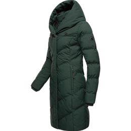 Ragwear Damen Steppmantel "Natalka Melange", gr&uuml;n, Gr. 6XL, Au&szlig;enmaterial: 100% Polyester. Innenfutter: 100% Polyester. Wattierung: 100% Polyester,
