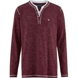 Babista Herren Langarm-Poloshirt "Langarmshirt GIVIRA", rot, Gr. 56, Obermaterial: 96% Baumwolle CO. 4% Polyester COOLMAX PES(Coolmax)., Shirts
