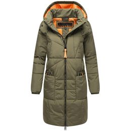 Navahoo Damen Steppmantel "Bliblablubb 14", gr&uuml;n, Gr. L, Obermaterial: 100% Polyester. Futter: 100% Polyester. &Auml;rmelfutter: 100% Polyester.