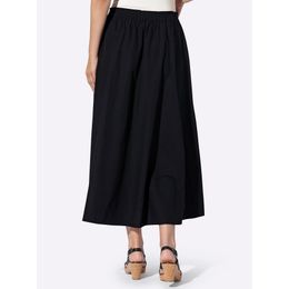Heine Damen Schlupfrockschwarz, Gr. 36, unifarben, 100% Baumwolle, R&ouml;cke