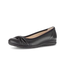 Gabor Damen Ballerina "Sportliche Ballerina", Gr. 37,5schwarz, Schuhe