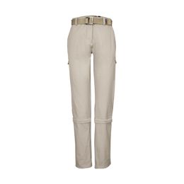 G.I.G.A. by Killtec Damen Zip-off-Hose "GS 10 WMN PNTS", beige, Gr. 44, G.I.G.A. DX BY KILLTEC, Obermaterial: 100% Polyester.Futter: 80% Polyester, 20% Baumwolle, Hosen,