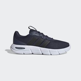 Herren Walkingschuh "CLOUDFOAM FLEX, SCHN&Uuml;RSENKEL", adidas Sportswear, Gr. 42, blau, Textil, Schuhe