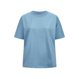 SALZHAUT Damen T-Shirt "Shirt LEEV", blau, Gr. M, Obermaterial: 100% Baumwolle CO., Shirts