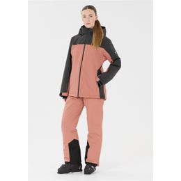 WHISTLER Damen Skijacke "Montill"braun, Gr. 36, mehrfarbig, 100% Polyester, Jacken, mit wasserdichter Membran