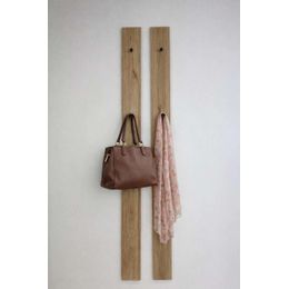 Garderobenpaneel OTTO HOME "Brodi", natur ge&ouml;lt, B:12cm H:160cm T:2cm, Massivholz, Garderobenpaneele, Garderobenpaneel, aus massiver Eiche, FSC-zertifiziert