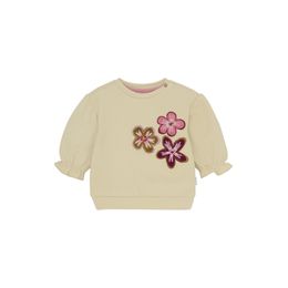 Noppies Sweatshirt 'Tierra' M&auml;dchen Gr&ouml;&szlig;e 68 champagner / aubergine / rosa