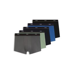 BOSS Damen Trunk "Trunk 5P Essential", Gr. XLopen miscellaneous 961, Jersey, Obermaterial: 95% Baumwolle, 5% Elasthan, Unterhosen, mit elastischem