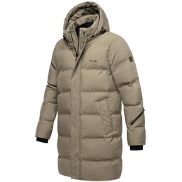 STONE HARBOUR Herren Steppmantel "Thadeek XX"braun, Basic, Gr. M, Obermaterial: 100% Polyester. Innenfutter: 100% Polyester. Wattierung: 100%