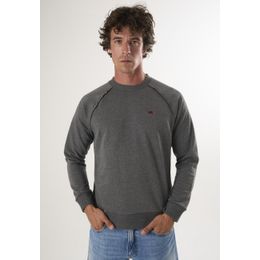 FELIX HARDY Herren Sweater "Basic Rundhals Sweatshirt"anthrazit, Gr. S, 65% Baumwolle, 35% Polyester, Sweatshirts