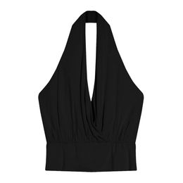 Bershka Top Damen Gr&ouml;&szlig;e L schoko