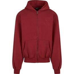Karl Kani Zip-Up Hoodie male Red size XL