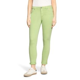 Slim-fit-Jeans Betty Barclay "Damen mit Waschung", Damen, Gr. 36, Normalgr&ouml;&szlig;en, foam gr&uuml;n, Obermaterial: 56% Baumwolle, 30% Viskose, 12% Polyester, 2% Elasthan, Basic, slim fit, Jeans Slim-fit-Jeans