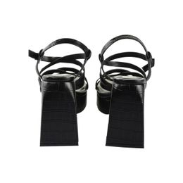 Buffalo Damen High-Heel-Pumps "Buffalo Buffalo Sydney MSS - Vegan Nappa", Gr. 41schwarzcroco, Kunstfaser, unifarben, Schuhe