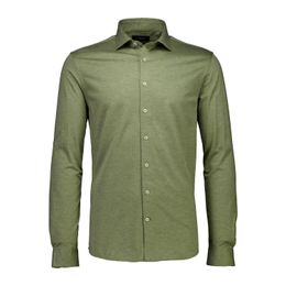 LINDBERGH Herren Businesshemd "Business-Casual-Hemd Relaxed Fit"lt dusty gr&uuml;n mel, Gr. L, Obermaterial: 100% Baumwolle, Hemden