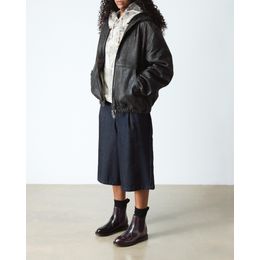 Dr. Martens Damen Chelseaboots "Flora", Gr. 38dunkelrot, Leder, Schuhe, Stiefelette, Business Schuh mit Stretcheinsatz