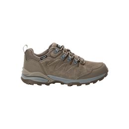 Jack Wolfskin Damen Hikingschuh "REFUGIO TEXAPORE LOW W", Gr. 4, braun, Main Material Second Material 100% Polyamide Lining Sole 100% Rubber/ EVA,