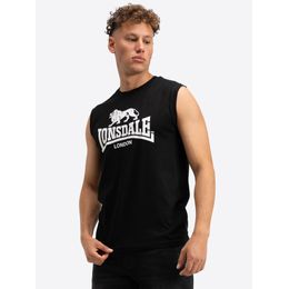 Lonsdale Top Herren Gr&ouml;&szlig;e 5XL schwarz / wei&szlig;