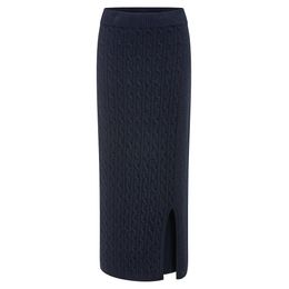 Peter Hahn - Rock, blau, Gr. 40 / M - Wolle