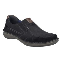 Josef Seibel Herren Pantoffel "New", Gr. 41, schwarz, Obermaterial: 50% Rindsleder Leather cow. 50% Lammleder LEL., Schuhe