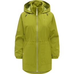Ragwear Damen Kurzmantel "Brona", gr&uuml;n, Gr. L, Obermaterial: 100% Polyester. Innenfutter: 100% Polyester, M&auml;ntel, Kurzer Damen &Uuml;bergangsmantel mit