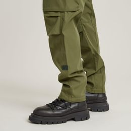 G-Star Raw G-STAR Herren Cargohose "Core Regular Cargo", gr&uuml;n, Gr. 31, Web, Obermaterial: 65% Polyester, 35% Elastomultiester, Hosen