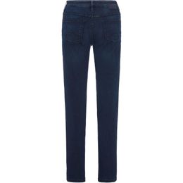Mustang Damen Slim-fit-Jeans "Rebecca", blau, Gr. 32, Denim/Jeans, Obermaterial: 65% Baumwolle, 31% Polyester, 4% Elasthan, Jeans