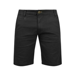 Shorts INDICODE "Shorts IDMiko", Herren, Gr. L, N-Gr, schwarz (jet schwarz), Obermaterial: 98% Baumwolle CO. 2% Elasthan EL., Hosen Shorts