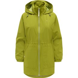 Ragwear Damen Kurzmantel "Brona", gr&uuml;n, Gr. XL, Obermaterial: 100% Polyester. Innenfutter: 100% Polyester, M&auml;ntel, Kurzer Damen &Uuml;bergangsmantel mit