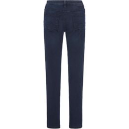 Mustang Damen Slim-fit-Jeans "Rebecca", blau, Gr. 28, Denim/Jeans, Obermaterial: 65% Baumwolle, 31% Polyester, 4% Elasthan, Jeans