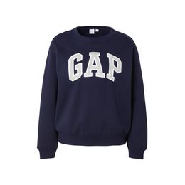 GAP Sweatshirt 'HERITAGE' Damen Gr&ouml;&szlig;e M navy / hellgrau / wei&szlig;
