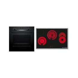 Bosch HBD632LS82 Serie 6, Backofen-Set schwarz, 60 cm