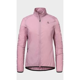 Sch&ouml;ffel Outdoorjacke SCH&Ouml;FFEL "Jacket Style Cannobio WMS", Damen, Gr. 36, 3105, rosa, Oberstoff: 100% Nylon; (Coating: Polyurethan), regular fit, hoch geschlossener Ausschnitt, Jacken Outdoorjacke