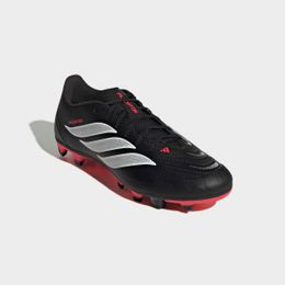 Fu&szlig;ballschuh adidas Performance "PREDATOR CLUB FG/MG", Gr. 40, core schwarz, ftwr wei&szlig;, lucid rot, Synthetik, Schuhe Fu&szlig;ballschuh, f&uuml;r viele verschiedene B&ouml;den geeignet