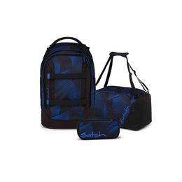 Satch Rucksack 'Pack Schulrucksack Set 3tlg' Jungen Gr&ouml;&szlig;e One Size taubenblau