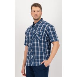 DEPROC Active Herren Outdoorhemd "COPPER II NEW Men"navy, check, Gr. M, Web, 100% Polyester, Hemden, auch in Gro&szlig;en Gr&ouml;&szlig;en erh&auml;ltlich