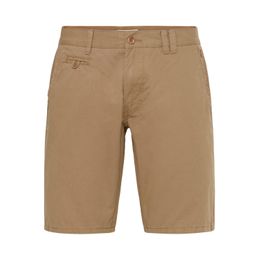 Chinoshorts Blend "Chinoshorts BHSasuke", Herren, Gr. XXL, N-Gr, braun (lead gray), Obermaterial: 100% Baumwolle CO., Hosen Chinoshorts