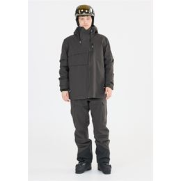 SLOPE Herren Skijacke "Zuko", grau, Gr. XL, mehrfarbig, 100% Polyester, Jacken, Mit innovativem Rei&szlig;verschlussdesign