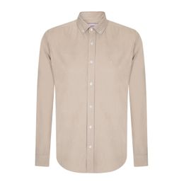 Outdoorhemd FELIX HARDY "Cordhemd", Herren, Gr. M, Normalgr&ouml;&szlig;en, beige, 100% Baumwolle, Hemden