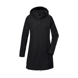 G.I.G.A. by Killtec Parka "GS 57 WMN PRK", Damen, Gr. 40, schwarz, Obermaterial: 100% Polyester;Futter: 100% Polyester, G.I.G.A. DX BY KILLTEC, Jacken Parka, Damenparka im urbanen Look, wind- und wasserdicht, atmungsaktiv