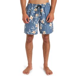Boardshorts Quiksilver "Everyday Straight Volley 17", Herren, Gr. XS, china blau dusty floral, Obermaterial: 100% Microfaser;, Hosen Boardshorts