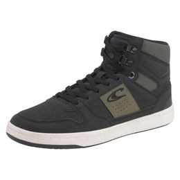 O`Neill Sneakerboots O'NEILL "Antilope Hills Men Mid", Herren, Gr. 40, schwarz, Synthetik, Schuhe Sneakerboots