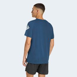 Herren Laufshirt "ADI365 CLIMACOOL", blau, Gr. S, adidas Performance, Obermaterial: 100% Polyester, Shirts