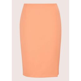 Madeleine Mode MADELEINE Damen Sommerrock "Rock Schlanker Rock mit Schlitz", orange, Modern, Gr. 38, Obermaterial: 92% Polyester PES. 8% Elasthan EL., R&ouml;cke